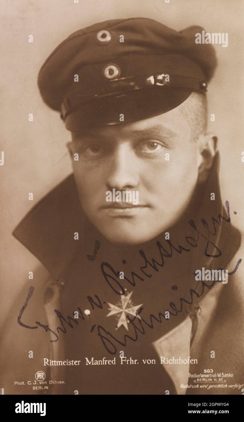 Porträt von manfred von richthofen -Fotos und -Bildmaterial in hoher ...