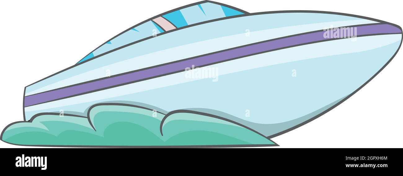 Boat icon cartoon style Stock-Vektorgrafiken kaufen - Alamy