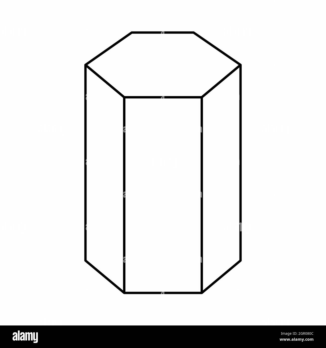 Sechseckiges prisma -Fotos und -Bildmaterial in hoher Auflösung – Alamy