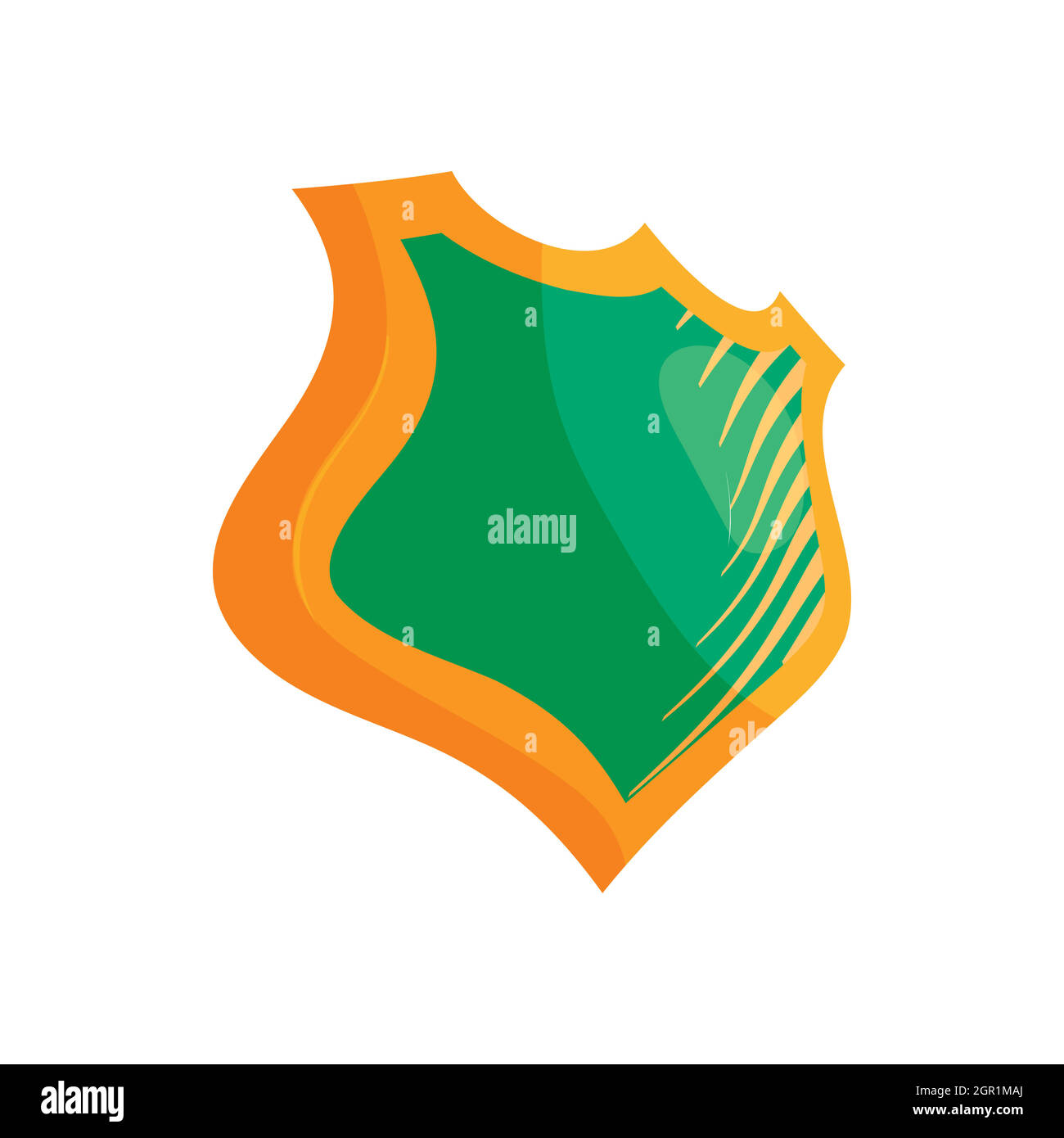 Cartoon shield Ausgeschnittene Stockfotos und -bilder - Alamy