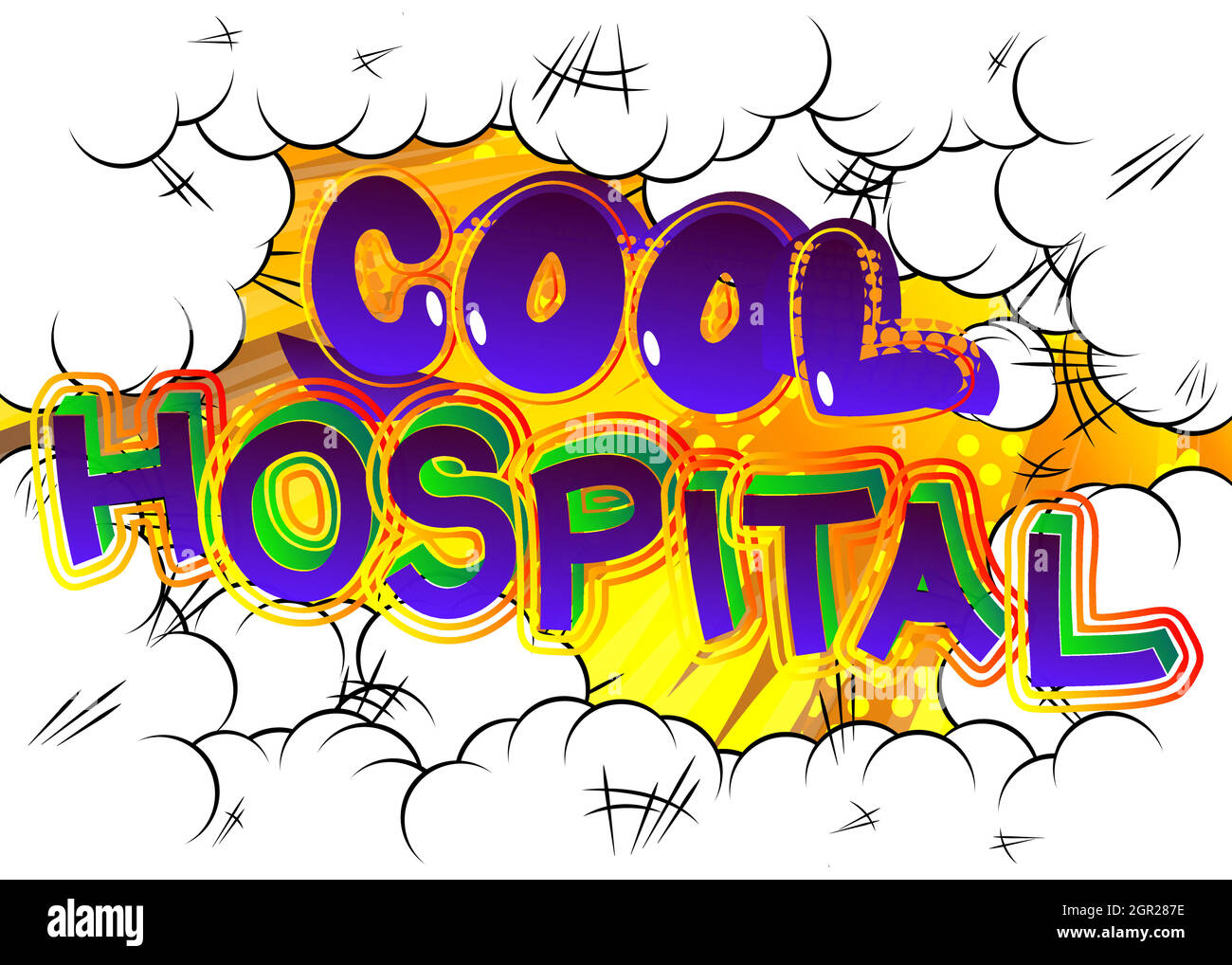 Medical clinic backdrop banner hospital Stock-Vektorgrafiken kaufen - Alamy