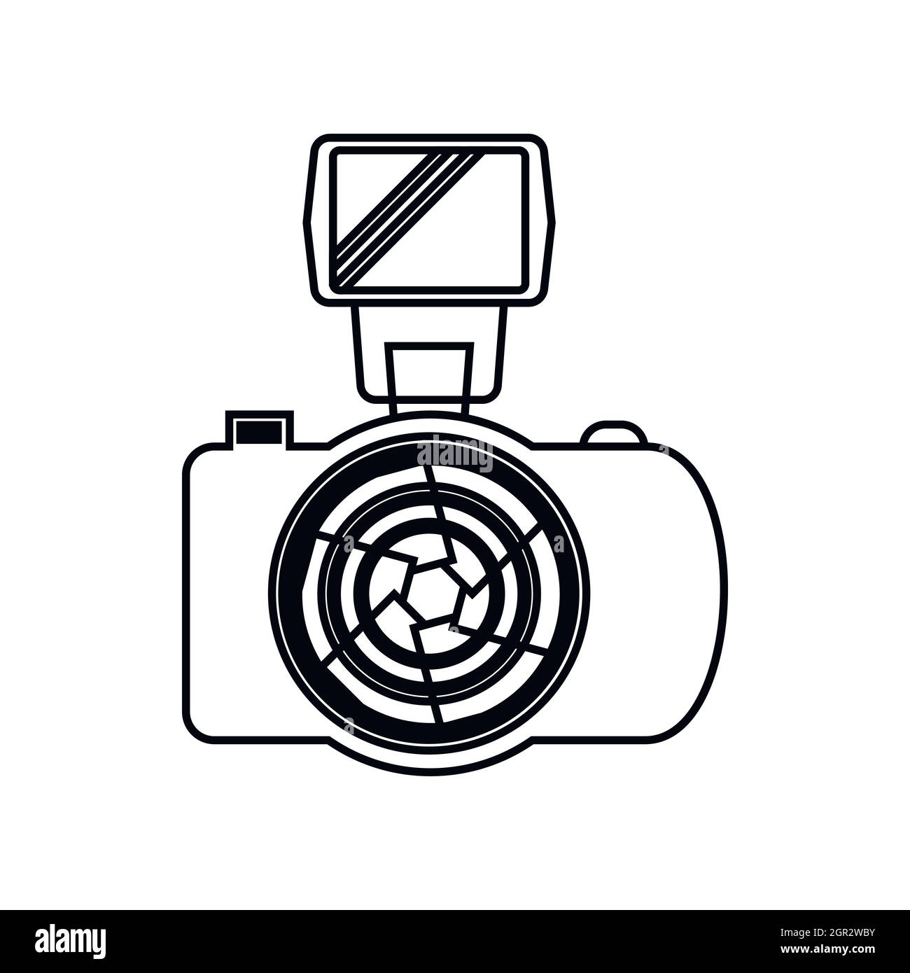 Kamerablitz symbol Stock-Vektorgrafiken kaufen - Alamy