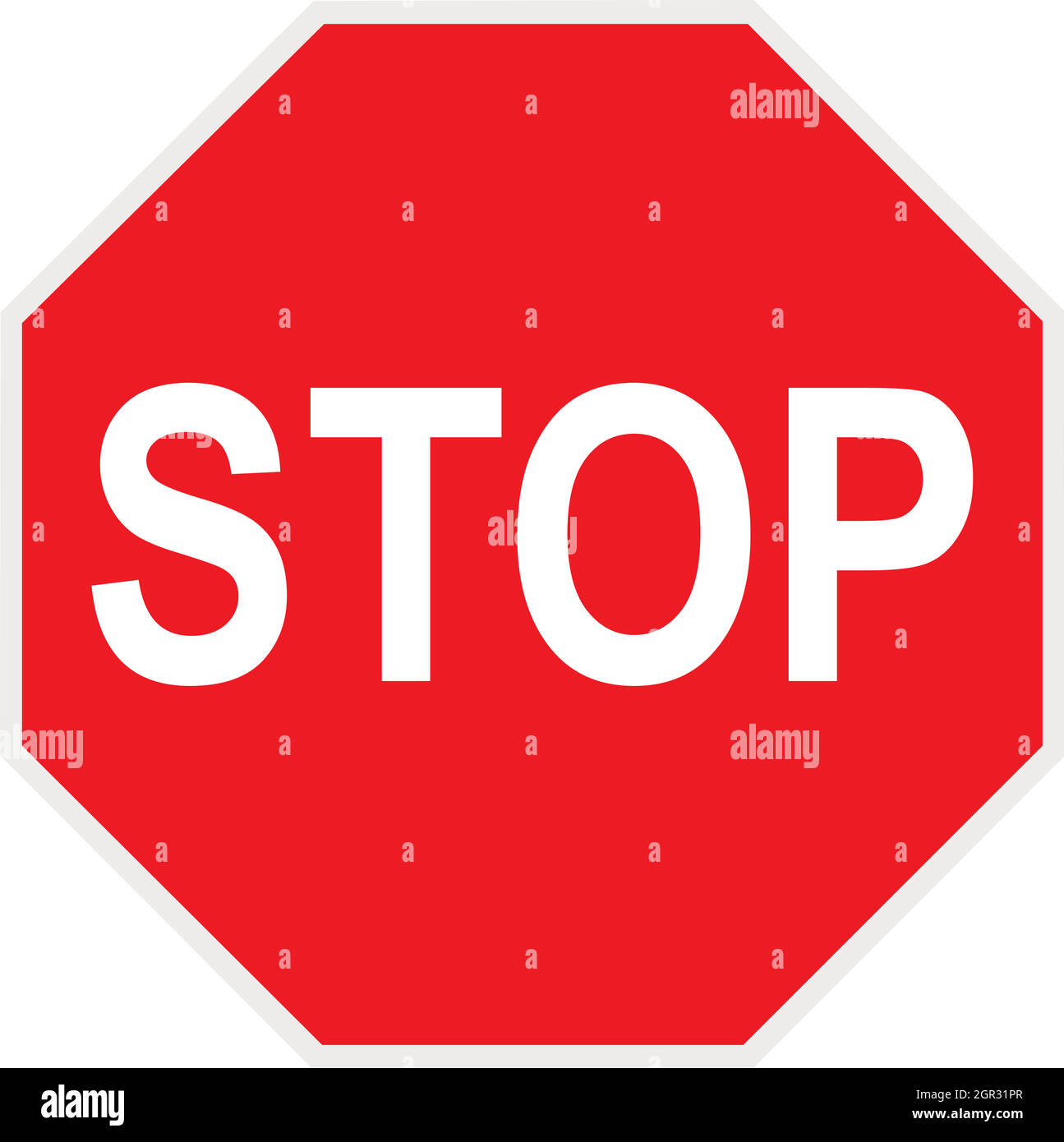 Oktagon stil Stock-Vektorgrafiken kaufen - Alamy