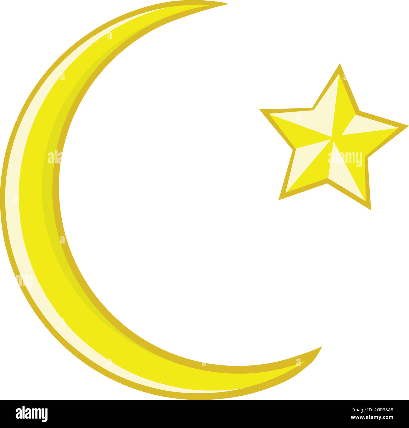 Muslim symbol islam symbol crescent Stock-Vektorgrafiken kaufen - Seite ...