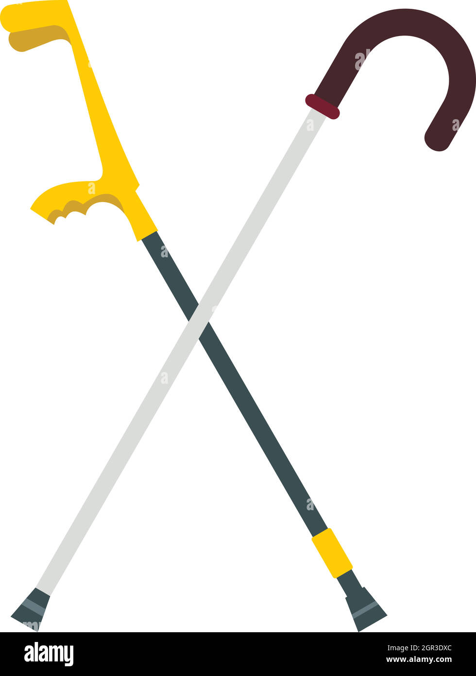 Medizinische gehhilfe Stock-Vektorgrafiken kaufen - Alamy
