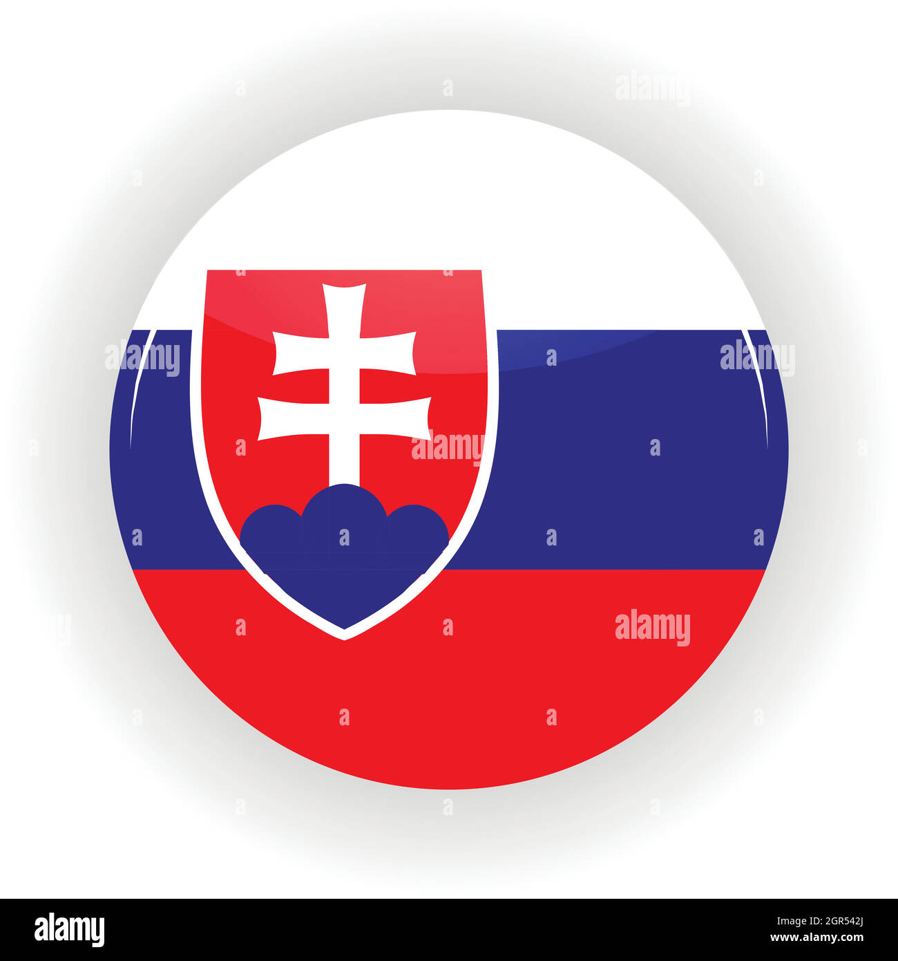 Flagge slowakai Stock-Vektorgrafiken kaufen - Alamy