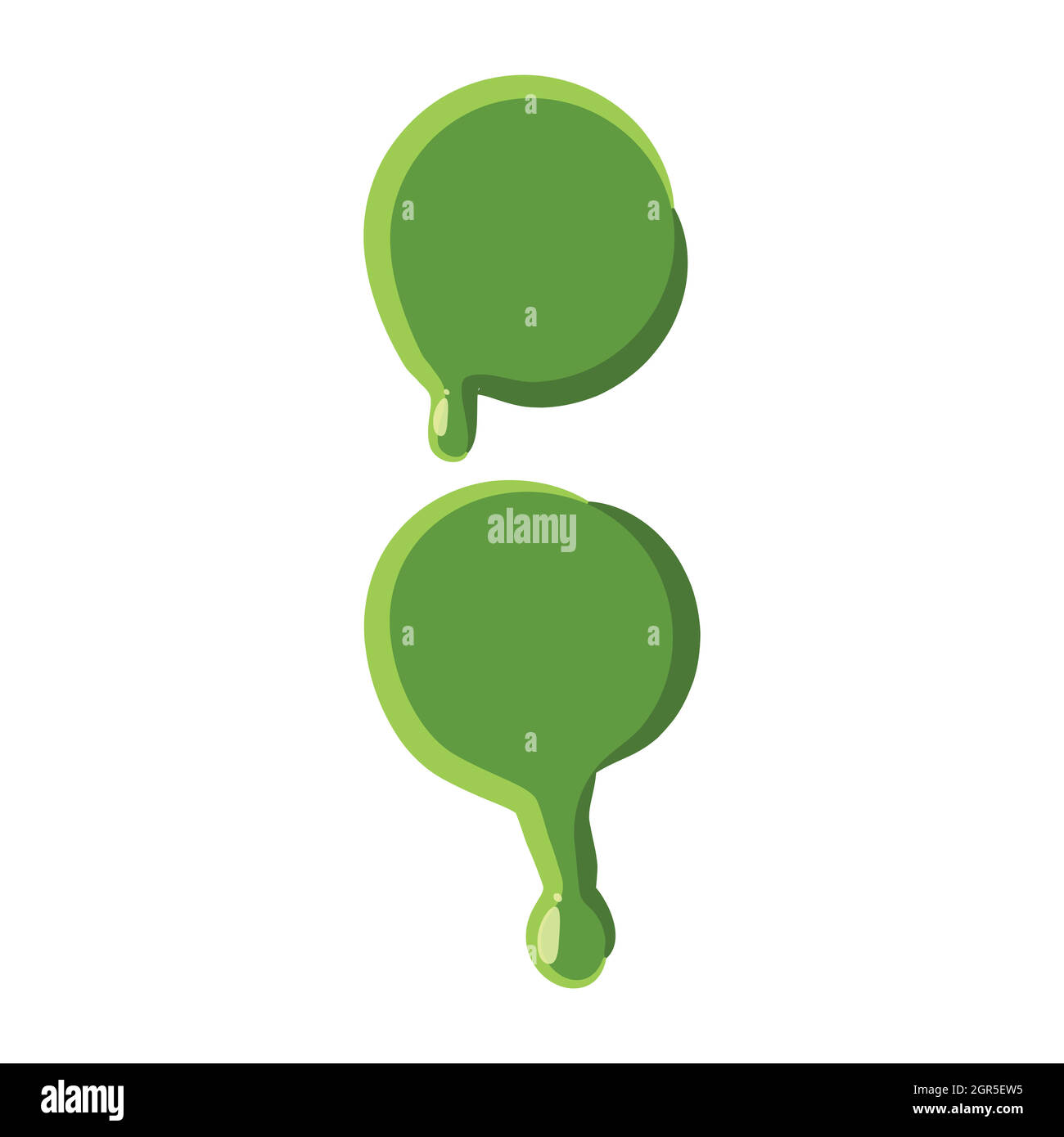 Doppelpunkt illustration Stock-Vektorgrafiken kaufen - Alamy