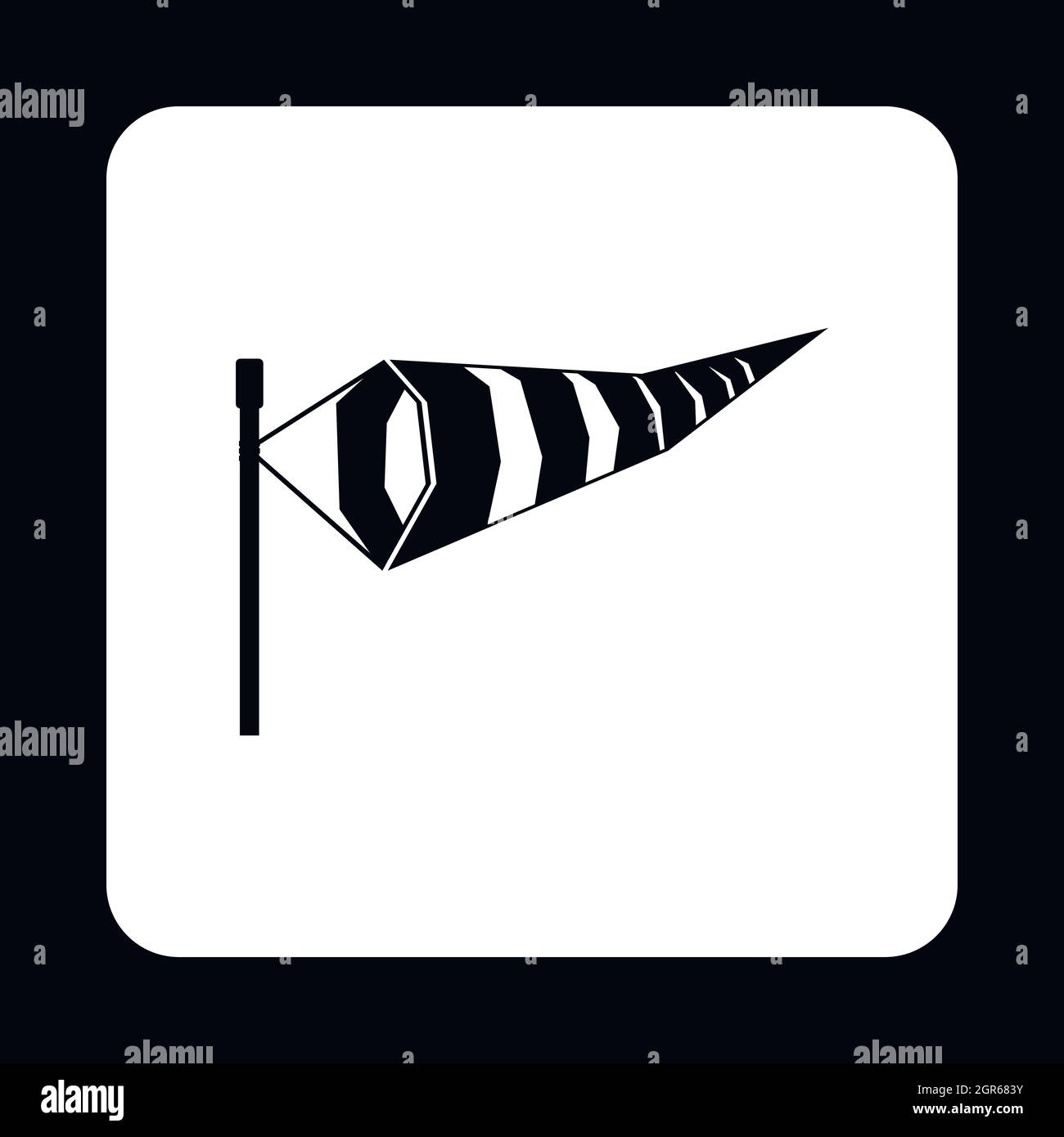Windsock icon Stock-Vektorgrafiken kaufen - Alamy
