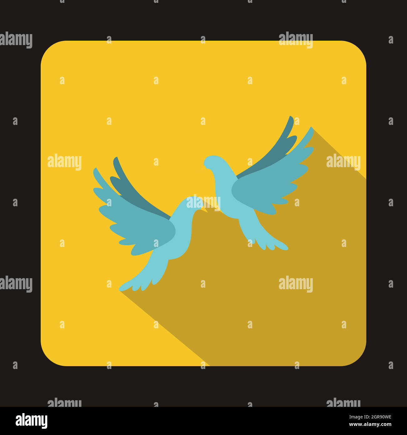 Tauben sehen Stock-Vektorgrafiken kaufen - Alamy