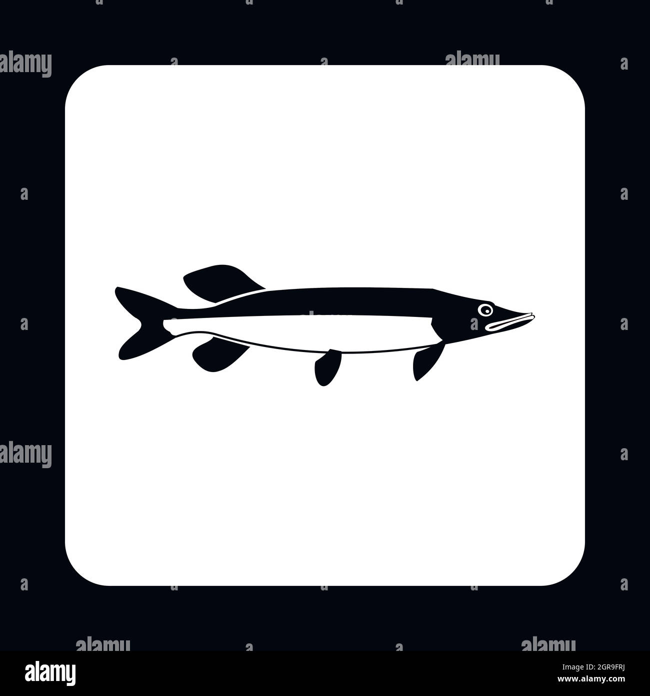 Illustration hecht Stock-Vektorgrafiken kaufen - Alamy