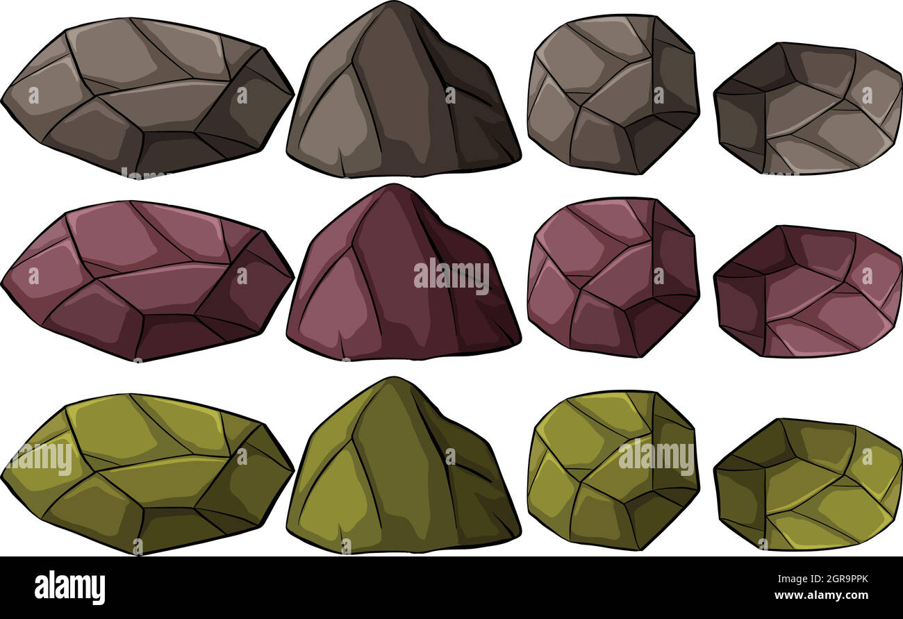 Metamorphic rocks metamorphic rocks Stock-Vektorgrafiken kaufen - Alamy