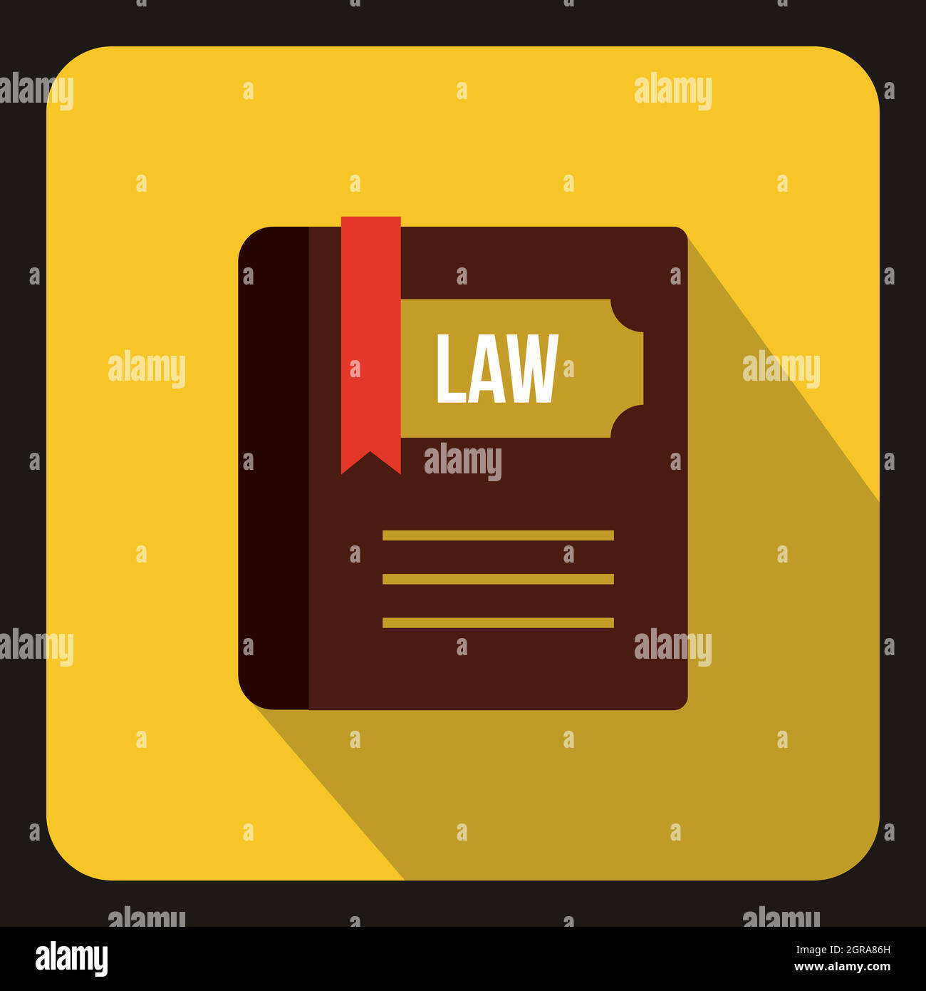 Das gesetz ist das gesetz Stock-Vektorgrafiken kaufen - Alamy