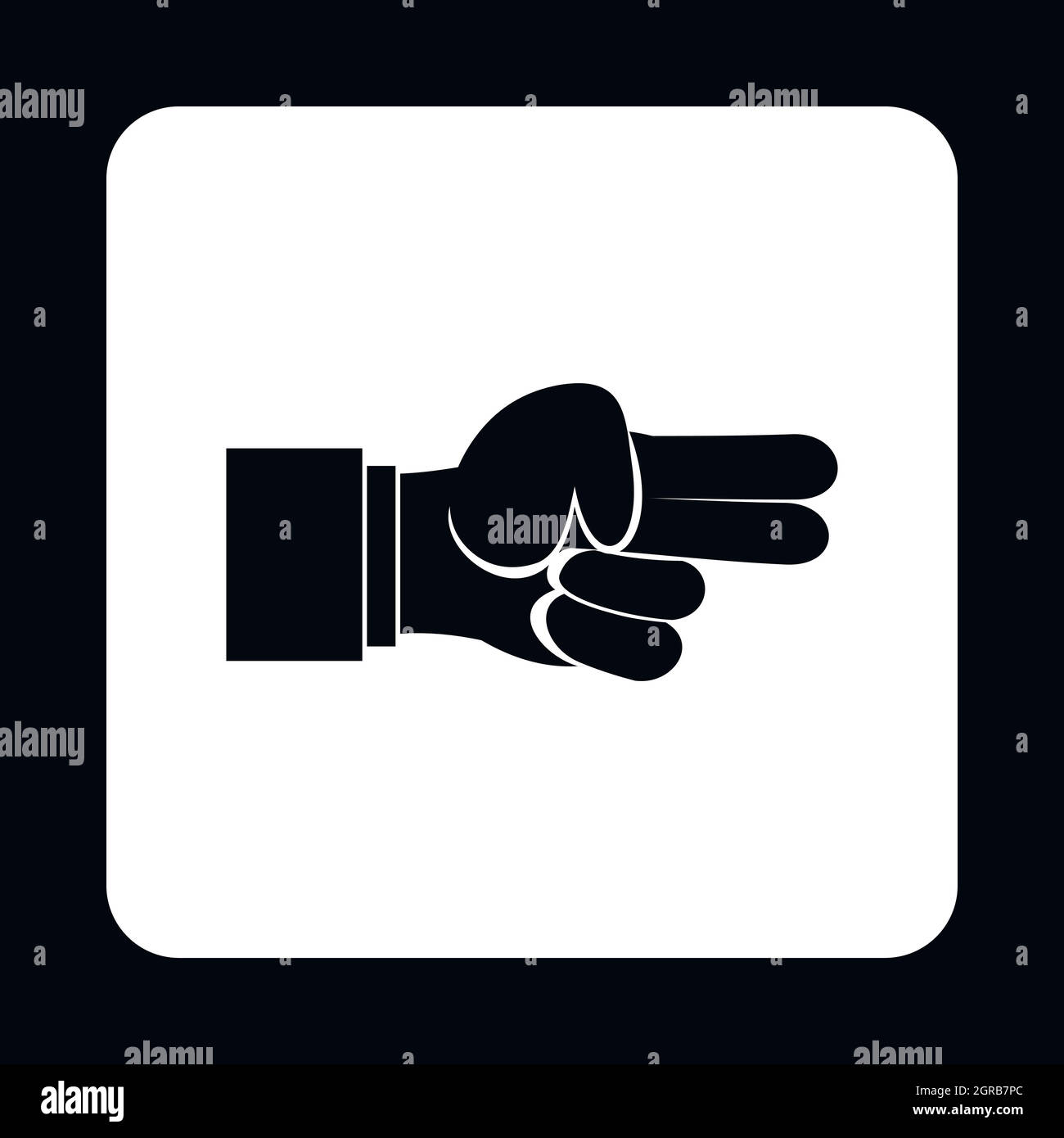 Middle finger man Stock-Vektorgrafiken kaufen - Alamy