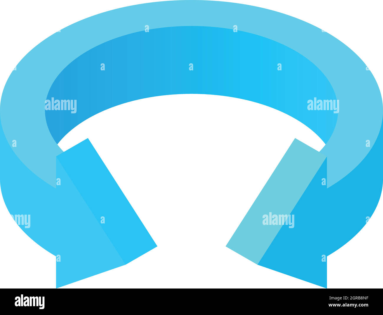Blauer pfeil Stock-Vektorgrafiken kaufen - Alamy