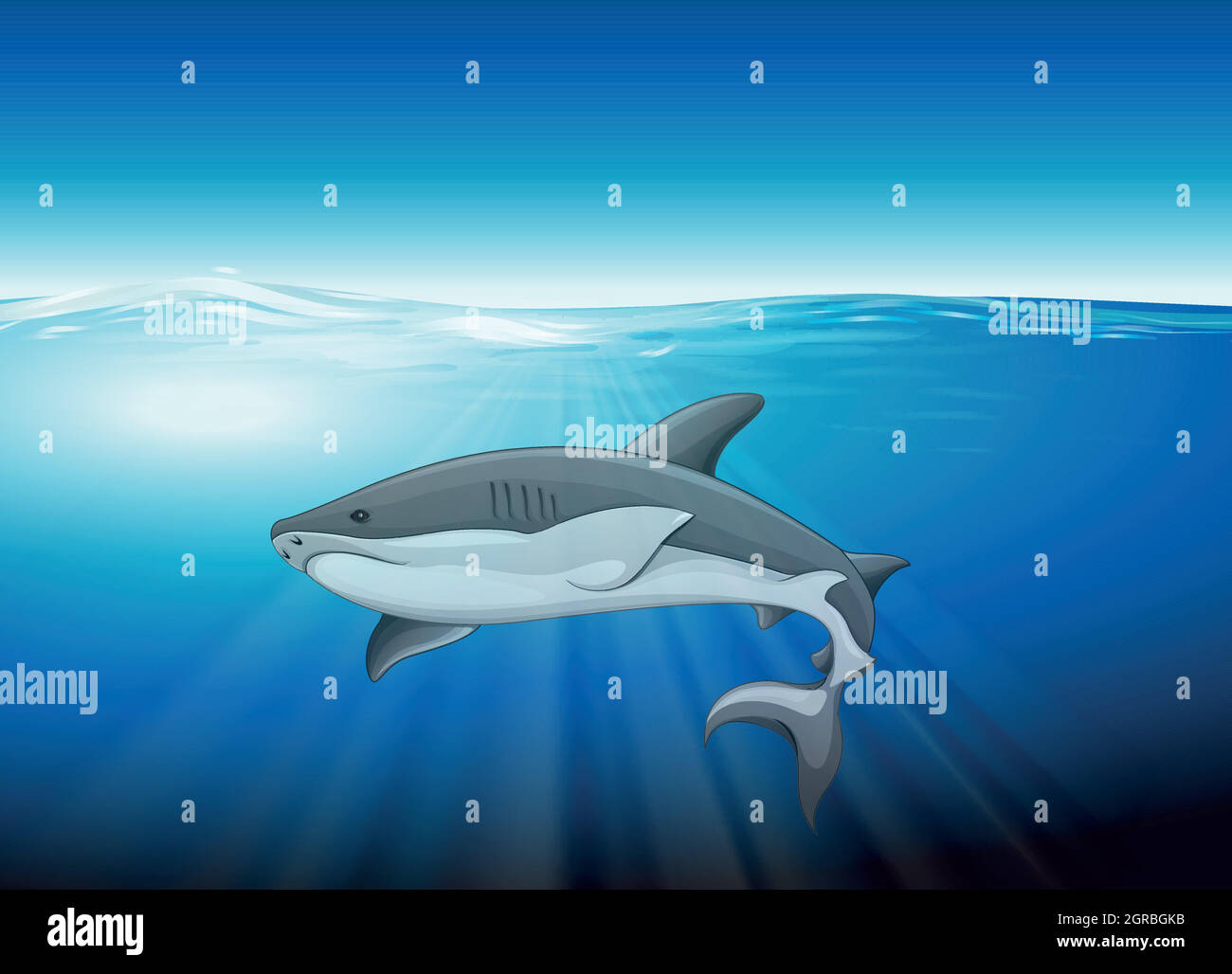 River depth Stock-Vektorgrafiken kaufen - Alamy