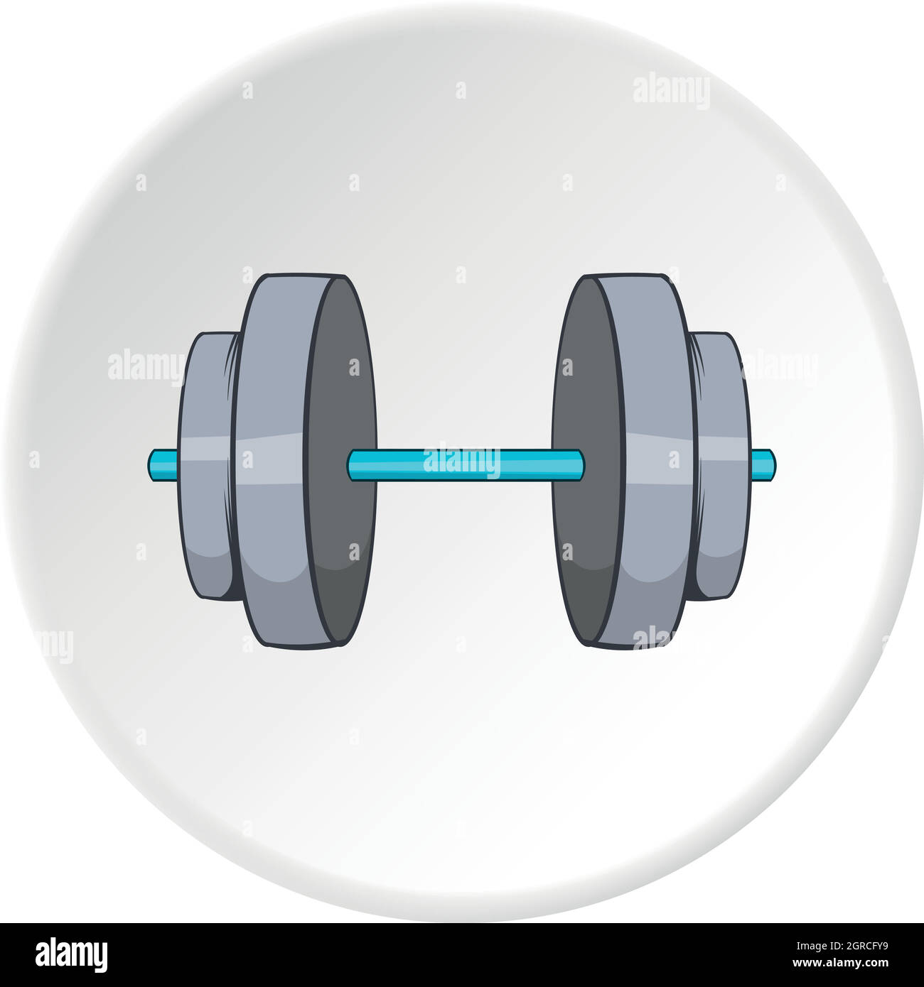 Cartoon dumbbell -Fotos und -Bildmaterial in hoher Auflösung – Alamy