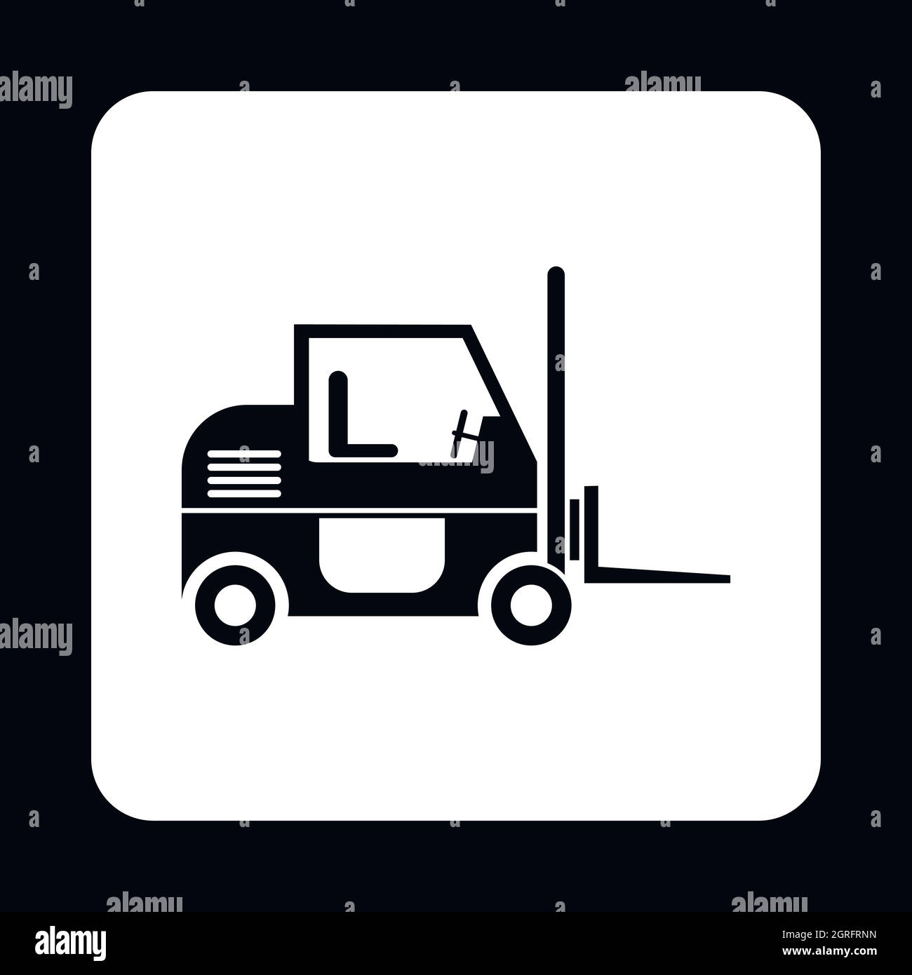 Gabelstapler symbol -Fotos und -Bildmaterial in hoher Auflösung – Alamy