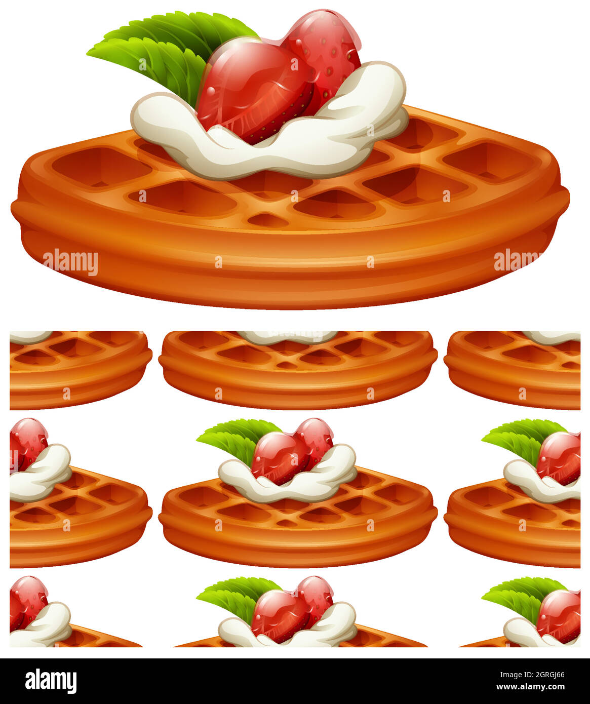 Waffeln clipart -Fotos und -Bildmaterial in hoher Auflösung – Alamy
