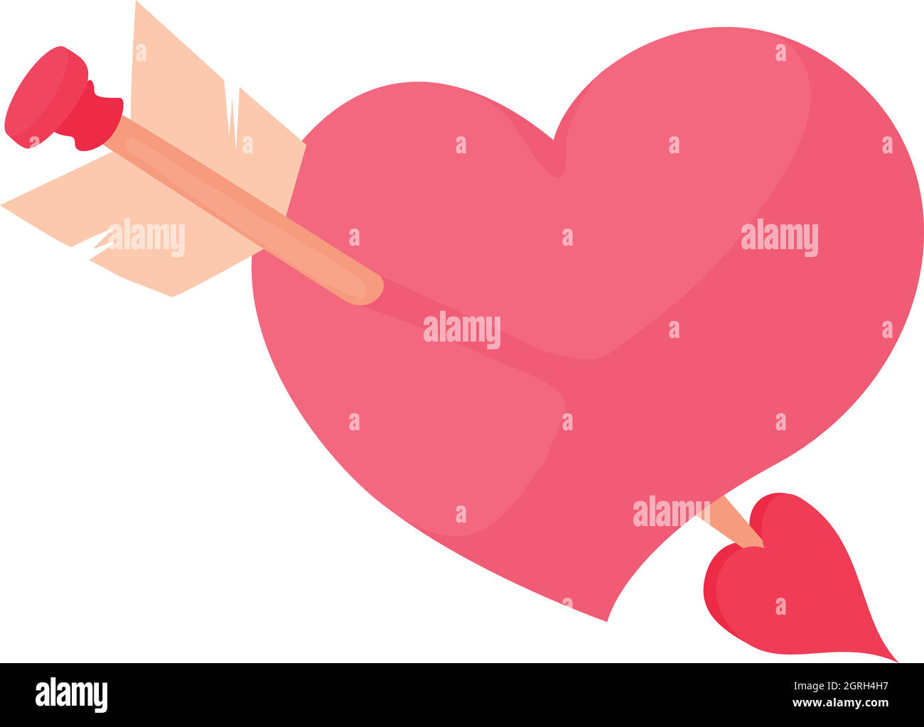 Rosa pfeil Stock-Vektorgrafiken kaufen - Alamy