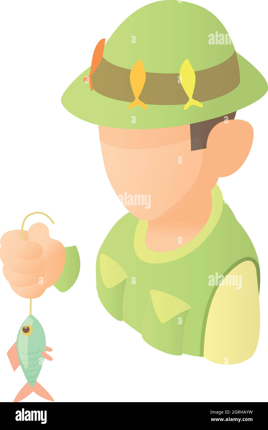 Cartoon fisherman Stock-Vektorgrafiken kaufen - Alamy