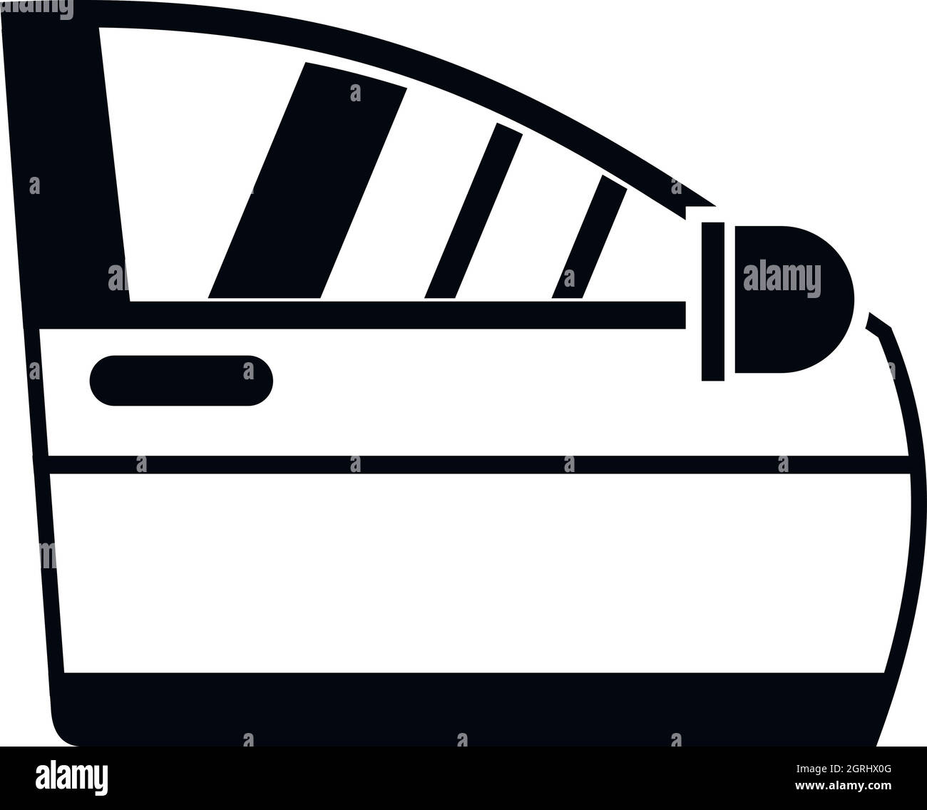 Autotür offen symbol vektor Stock-Vektorgrafiken kaufen - Alamy