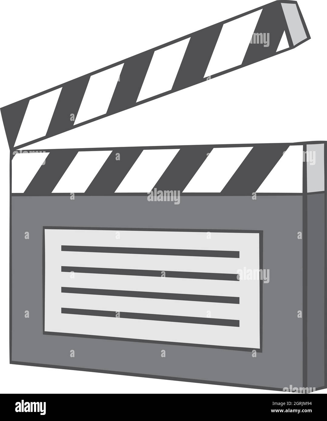 Tv symbol cartoon Schwarzweiß-Stockfotos und -bilder - Alamy