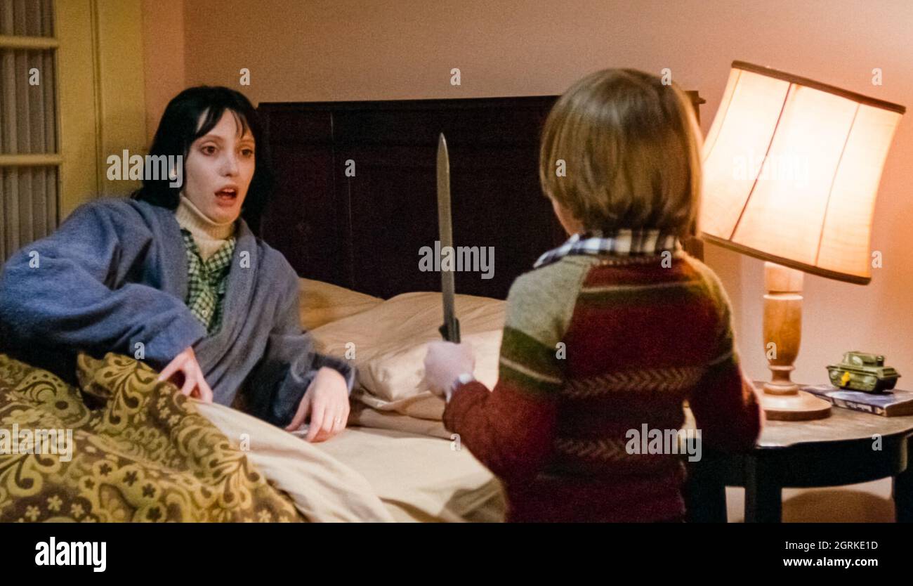 USA. Shelley Duvall und Danny Lloyd in einer Szene aus dem (C)Warner ...