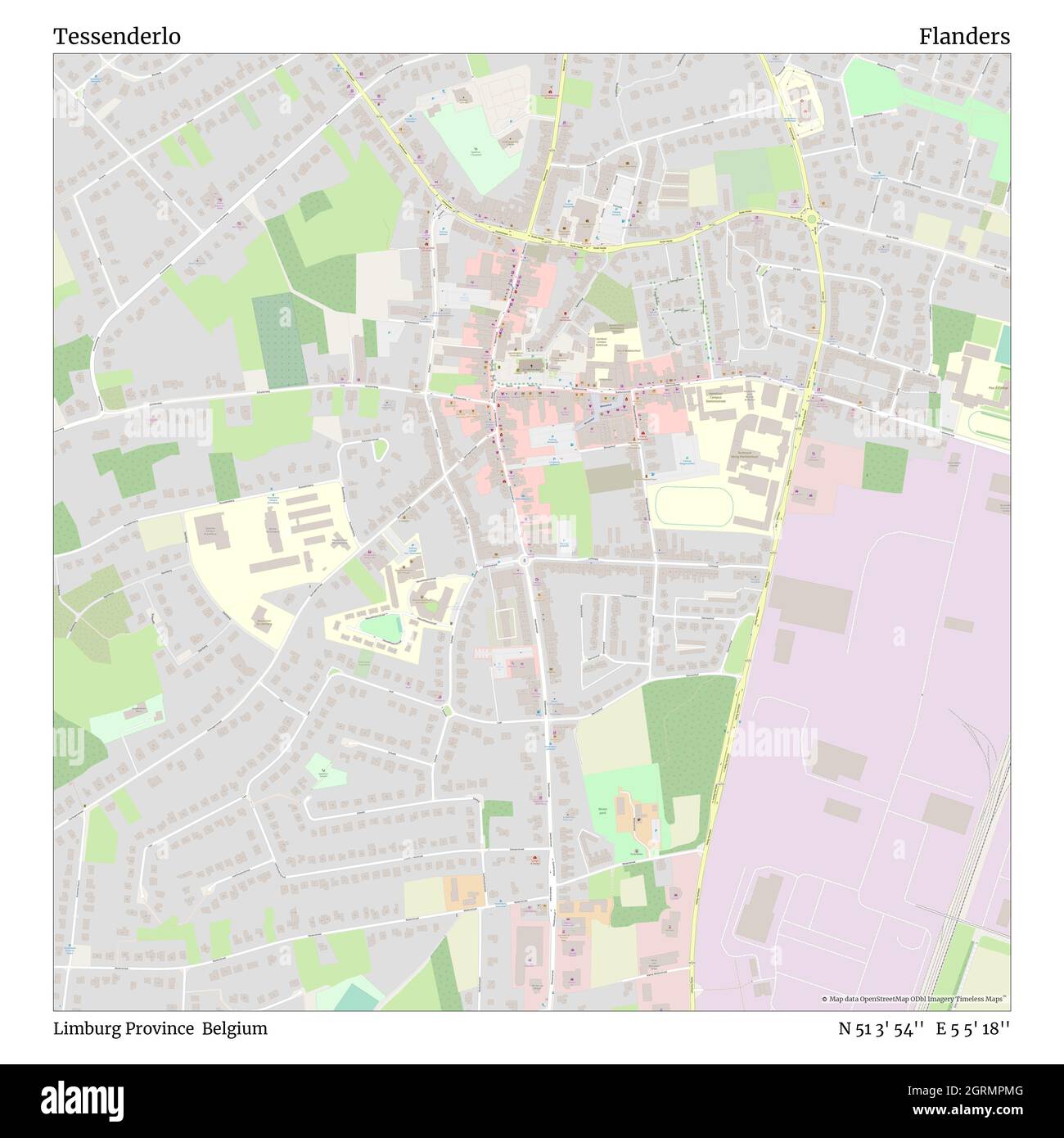 Map of belgium flanders Stockfotos und -bilder Kaufen - Alamy