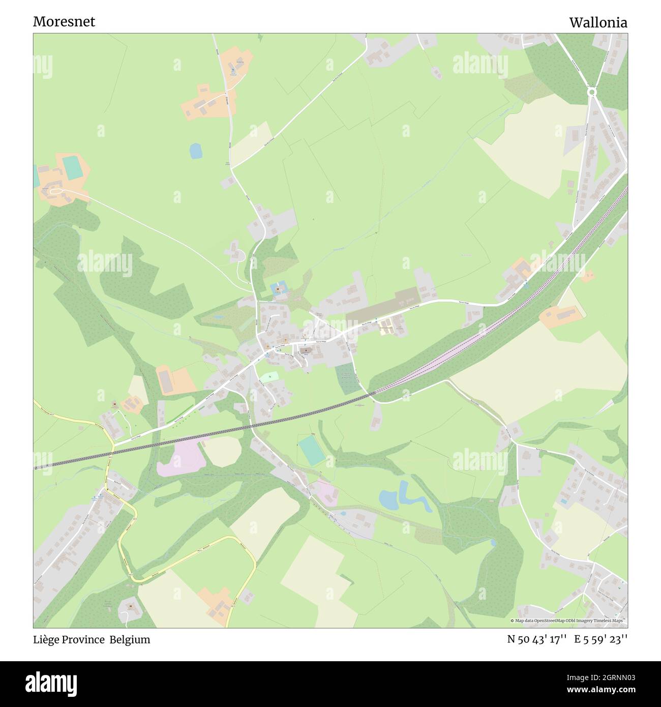 Moresnet, Provinz Liège, Belgien, Wallonien, N 50 43' 17'', E 5 59' 23 ...