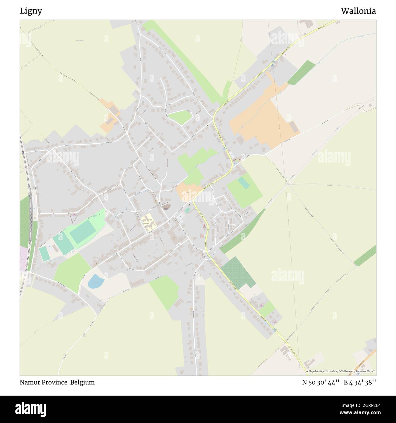 Ligny, Provinz Namur, Belgien, Wallonien, N 50 30' 44'', E 4 34' 38 ...