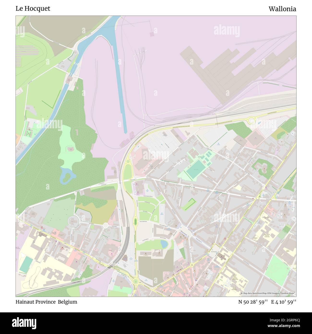 Le Hocquet, Provinz Hennegau, Belgien, Wallonien, N 50 28' 59'', E 4 10 ...