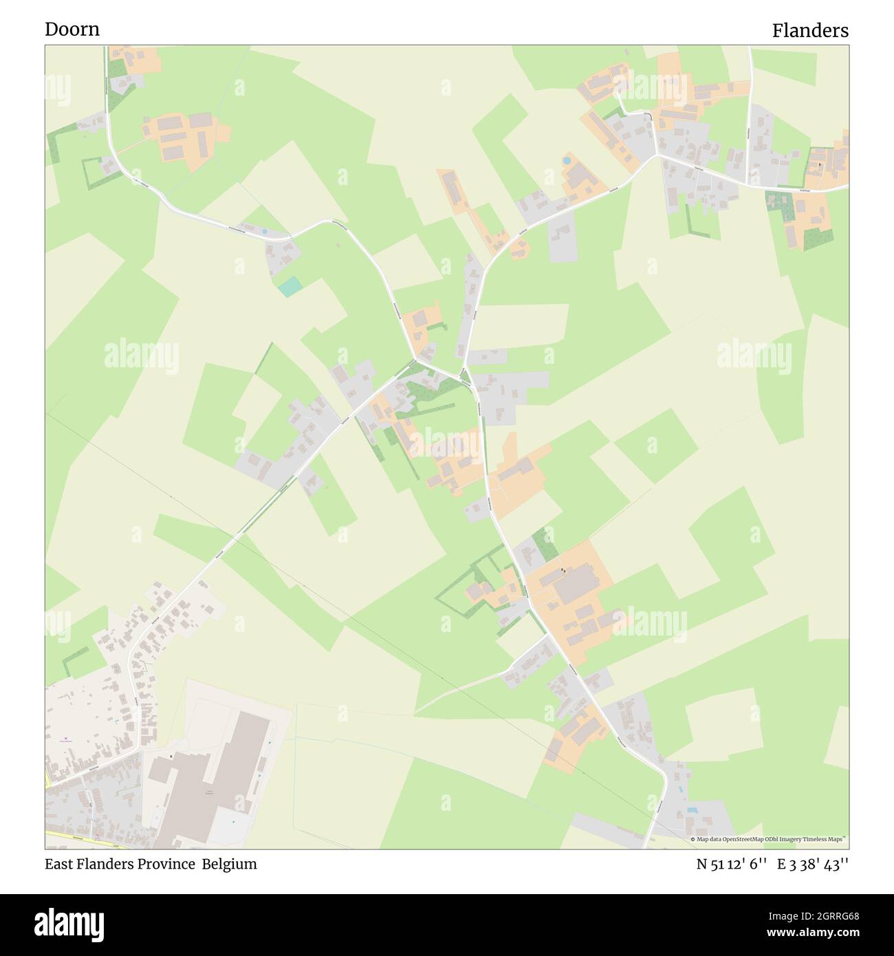 Doorn, Provinz Ostflandern, Belgien, Flandern, N 51 12' 6'', E 3 38' 43 ...
