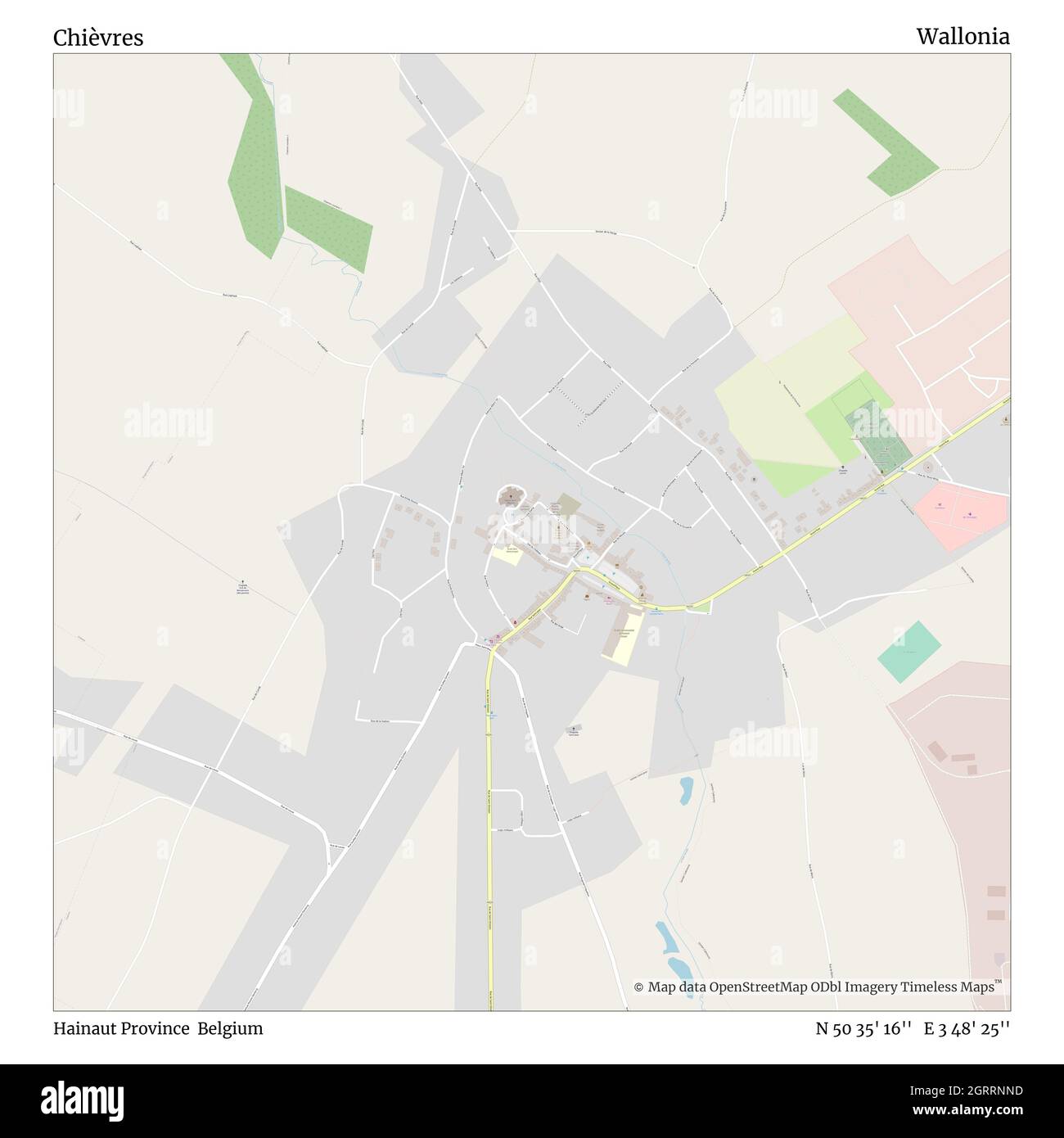 Chièvres, Provinz Hennegau, Belgien, Wallonien, N 50 35' 16'', E 3 48 ...
