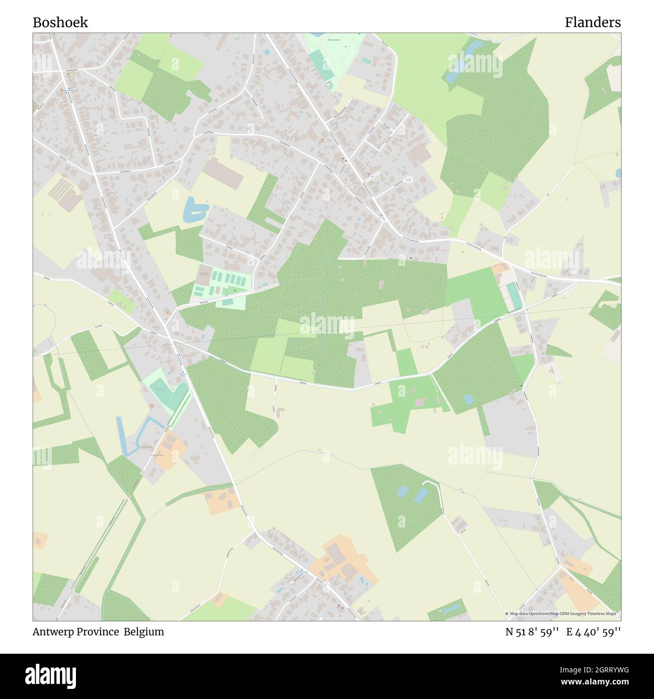 Boshoek, Provinz Antwerpen, Belgien, Flandern, N 51 8' 59'', E 4 40' 59 ...