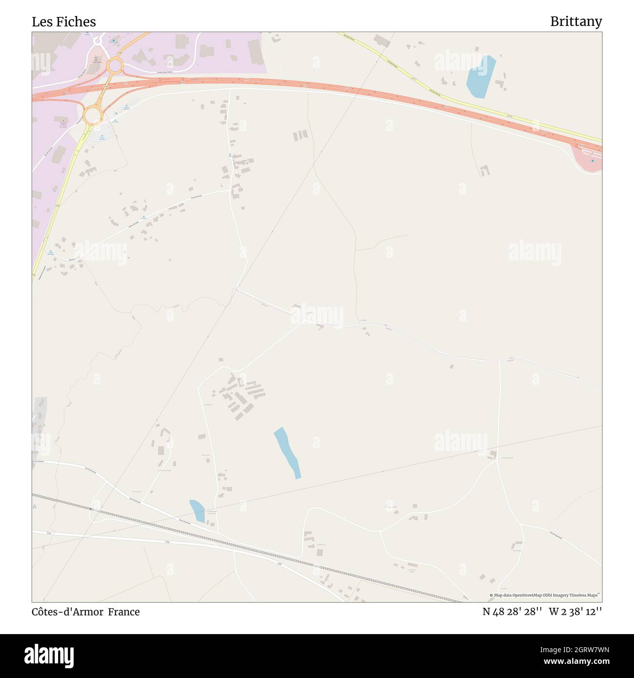 Les Fiches, Côtes-d'Armor, Frankreich, Bretagne, N 48 28' 28'', W 2 38 ...