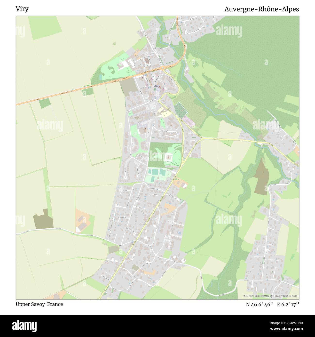 Viry, Upper Savoy, France, Auvergne-Rhône-Alpes, N 46 6' 46'', E 6 2 ...