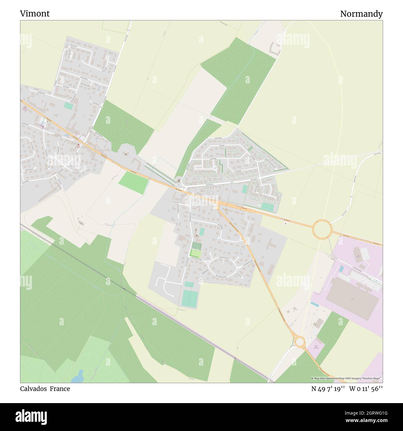 Vimont, Calvados, Frankreich, Normandie, N 49 7' 19'', W 0 11' 56 ...