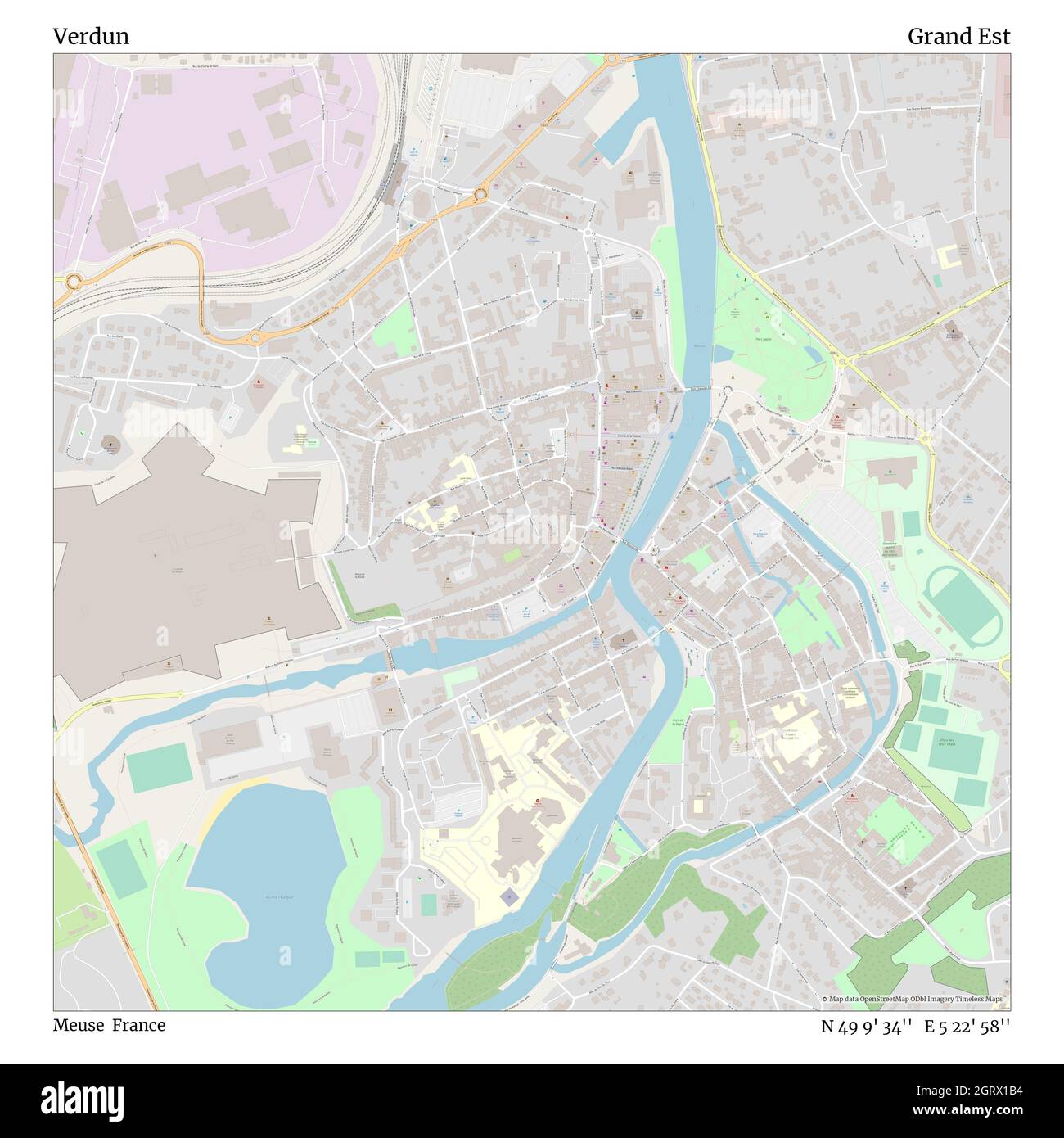 Mappa di verdun Ausgeschnittene Stockfotos und -bilder - Alamy