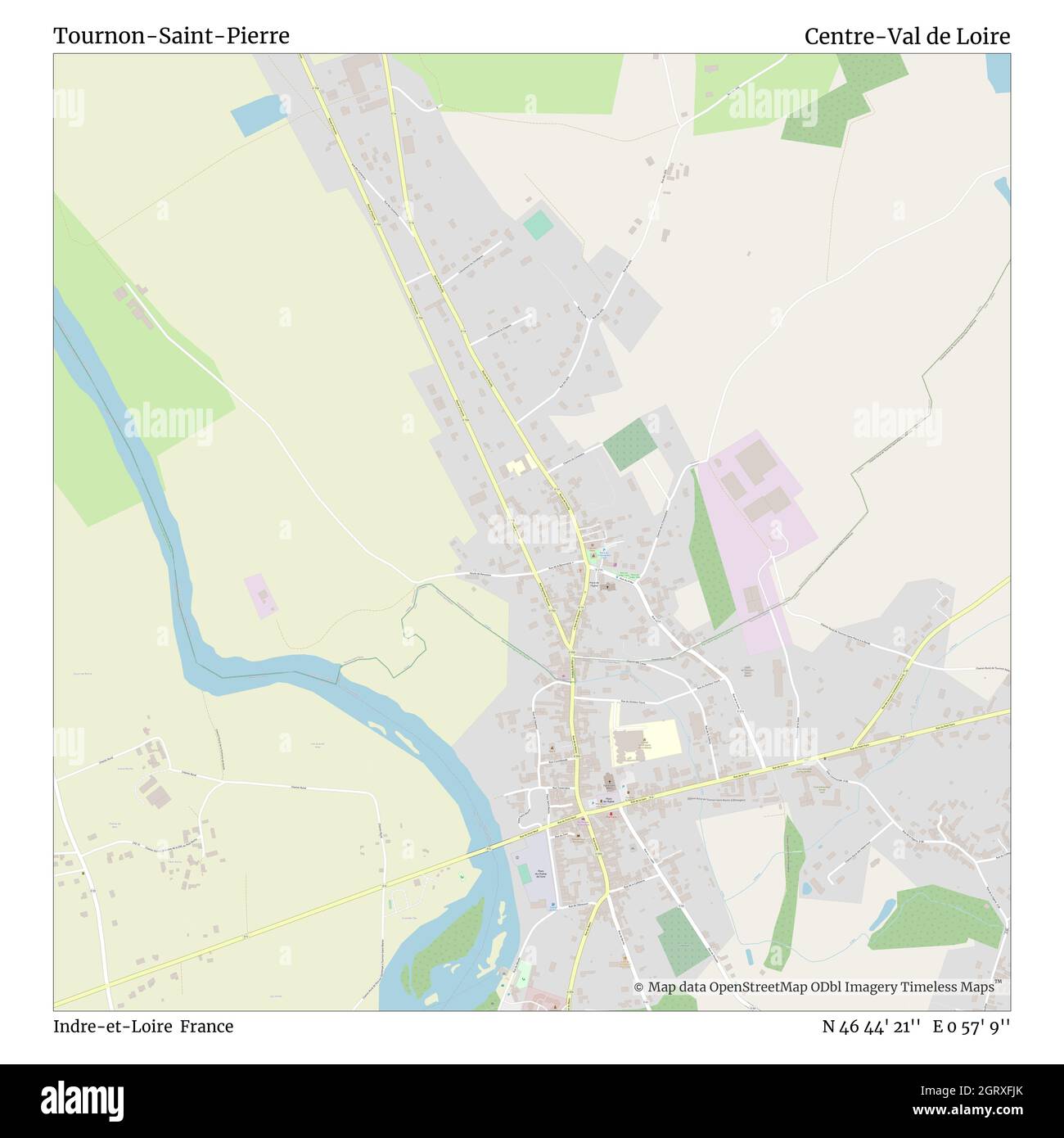 Tournon-Saint-Pierre, Indre-et-Loire, Frankreich, Centre-Val de Loire ...