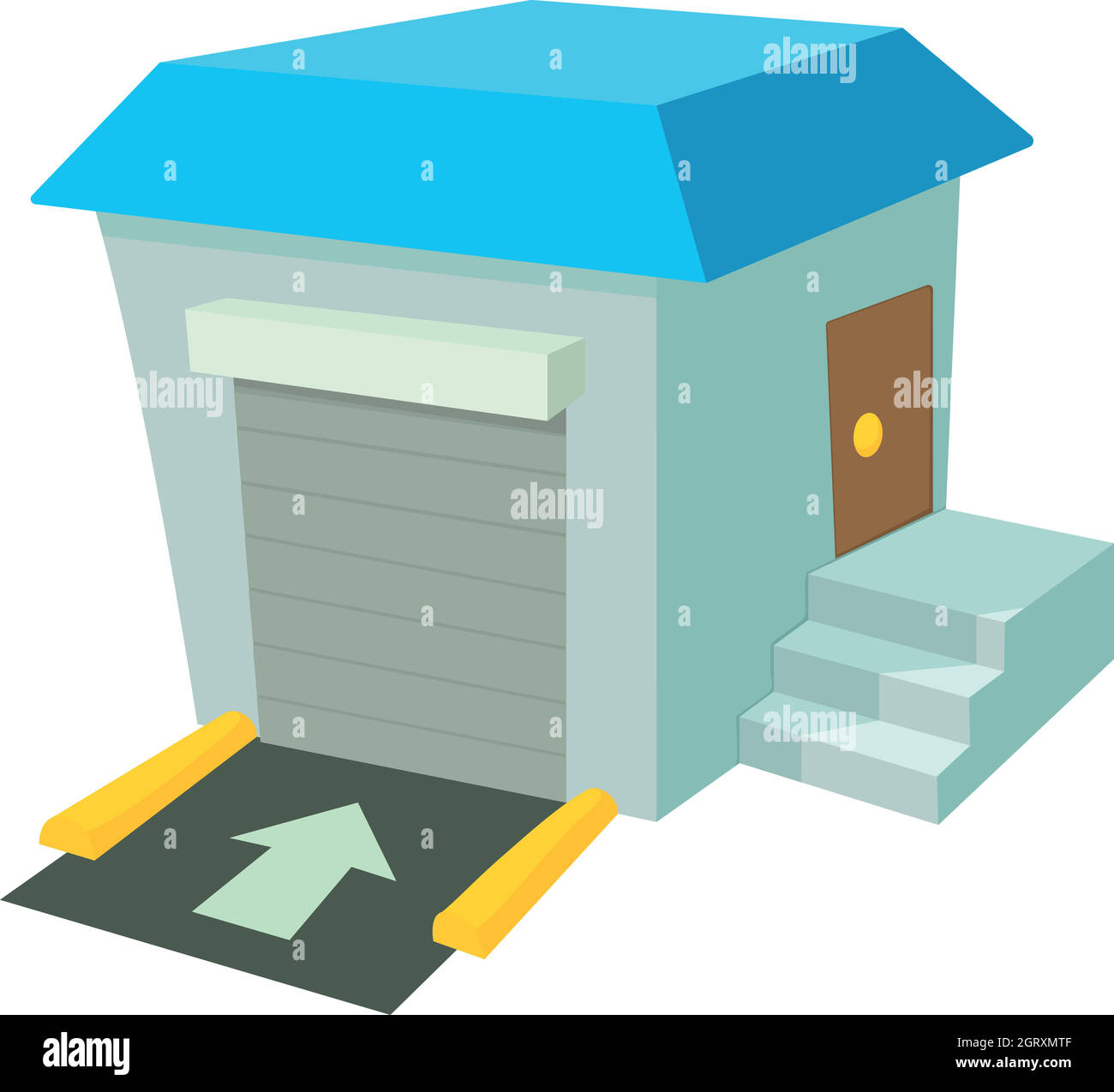 Lagerhaus cartoon -Fotos und -Bildmaterial in hoher Auflösung – Alamy