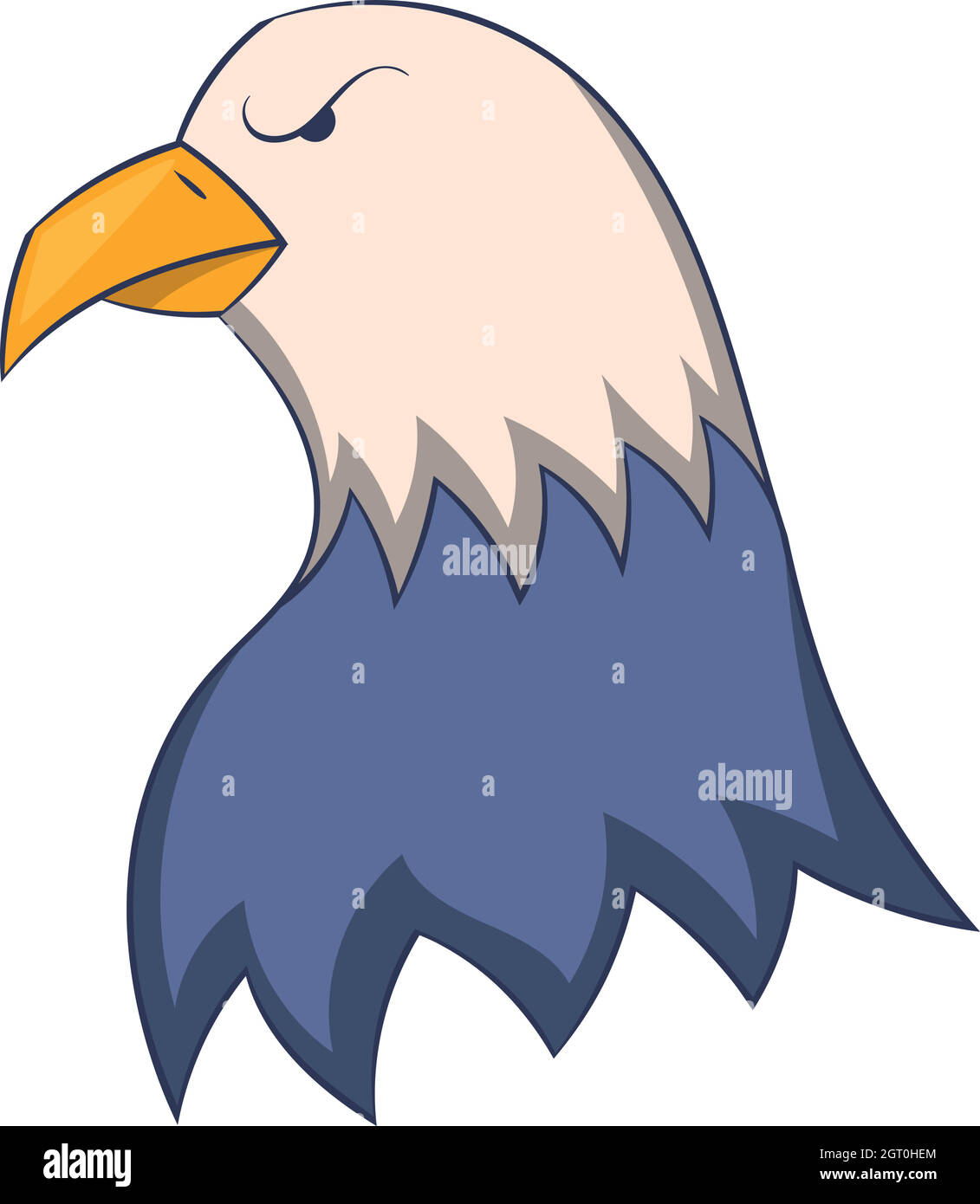 Vector illustration cartoon eagle -Fotos und -Bildmaterial in hoher ...