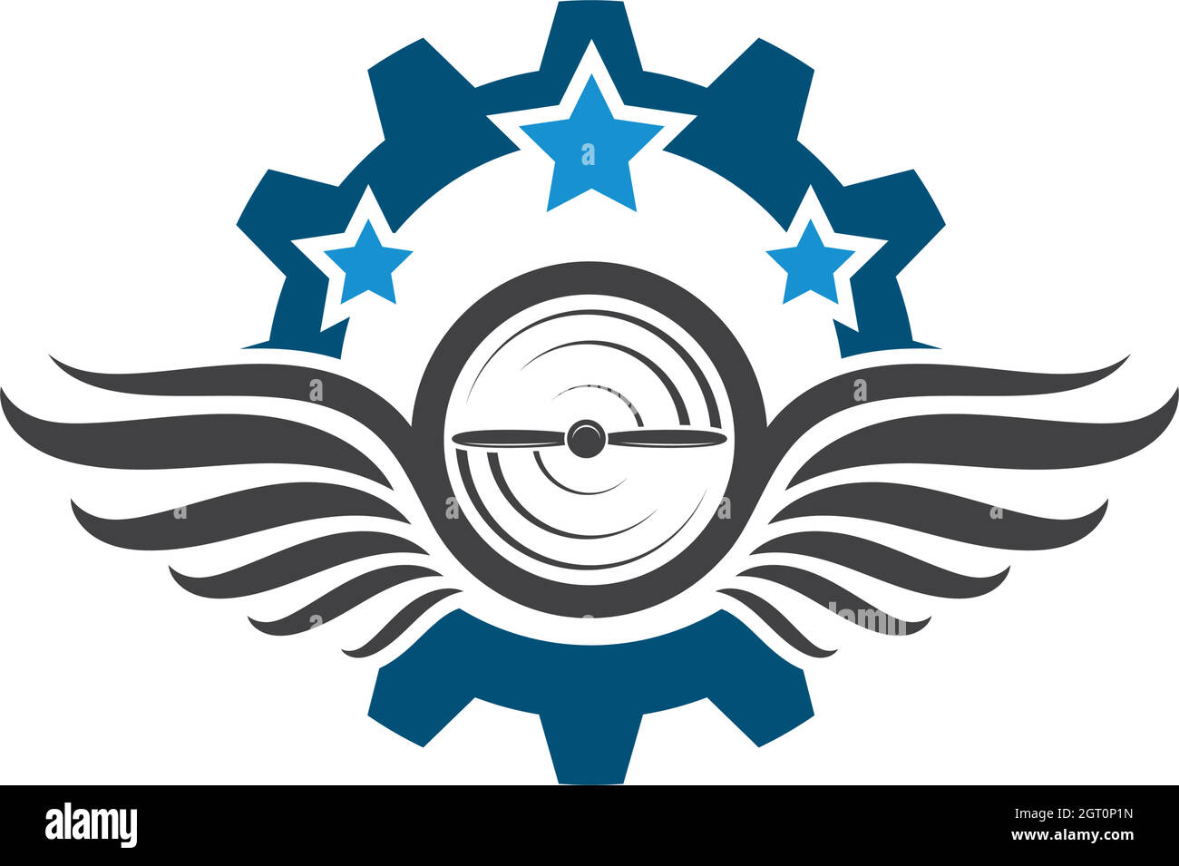 Pilot logo Stock-Vektorgrafiken kaufen - Alamy