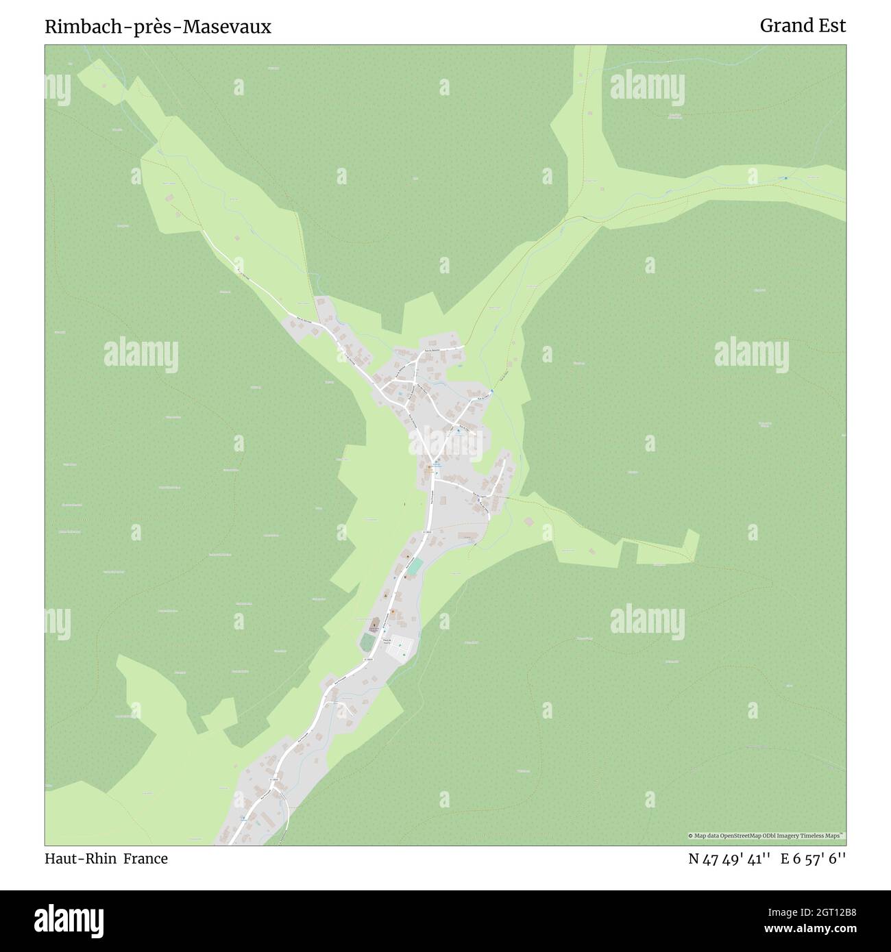 Rimbach-près-Masevaux, Haut-Rhin, France, Grand Est, N 47 49' 41'', E 6 ...