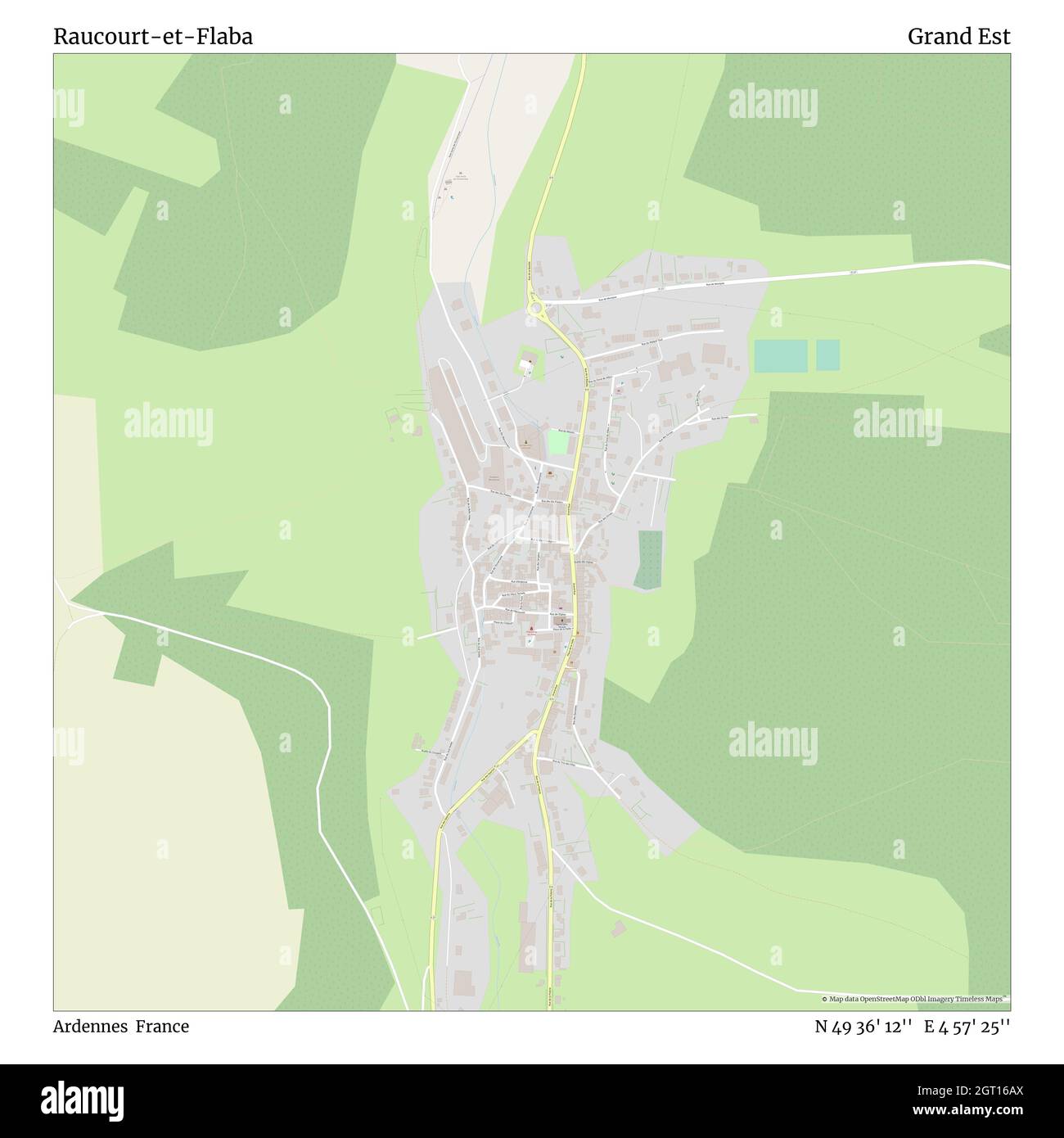 Raucourt-et-Flaba, Ardennen, Frankreich, Grand Est, N 49 36' 12'', E 4 ...