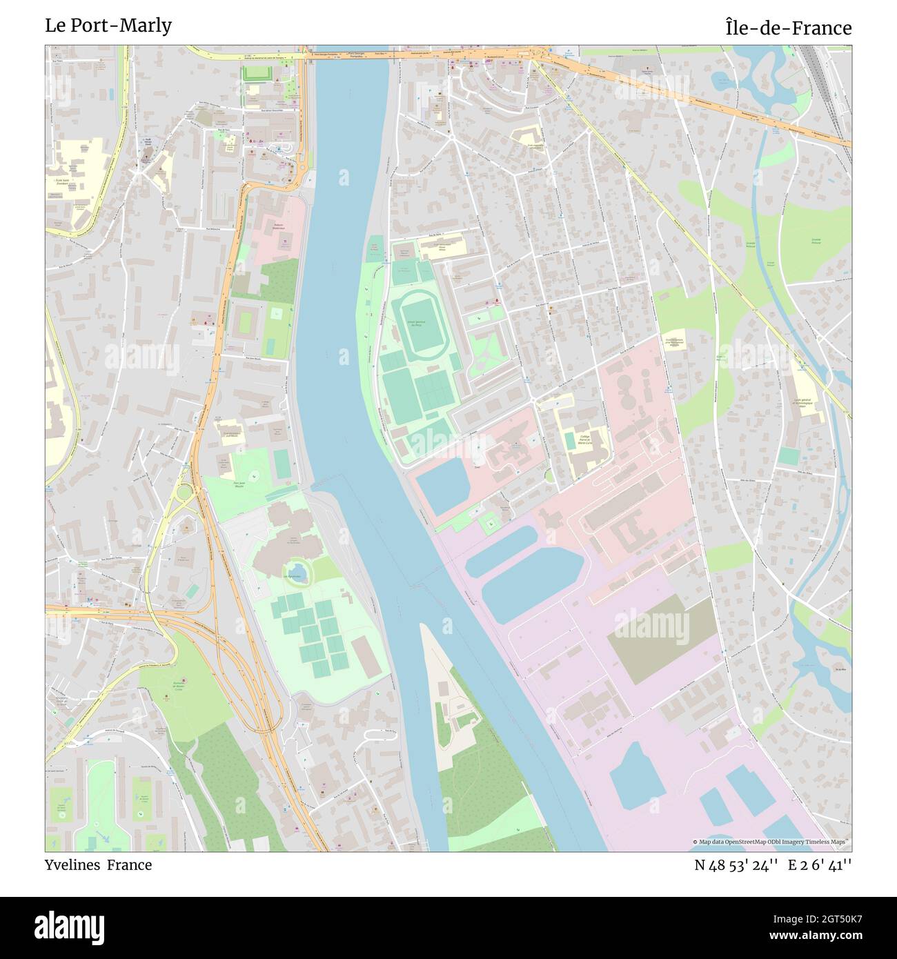 Le port marly yvelines ile de frankreich frankreich -Fotos und ...