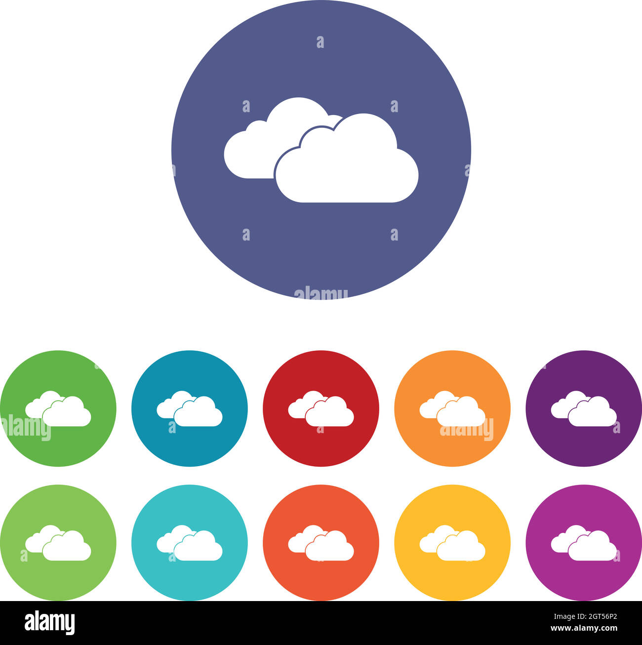 Regenwolken icons Stock-Vektorgrafiken kaufen - Alamy