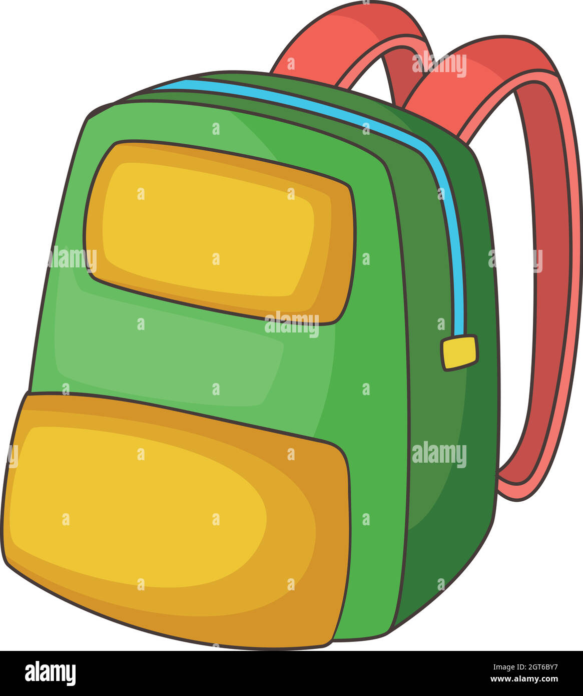Rucksack cartoon -Fotos und -Bildmaterial in hoher Auflösung – Alamy