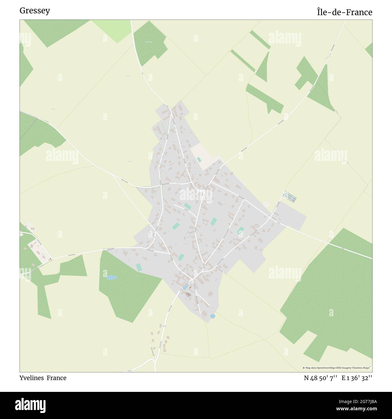 Gressey, Yvelines, France, Île-de-France, N 48 50' 7'', E 1 36' 32 ...