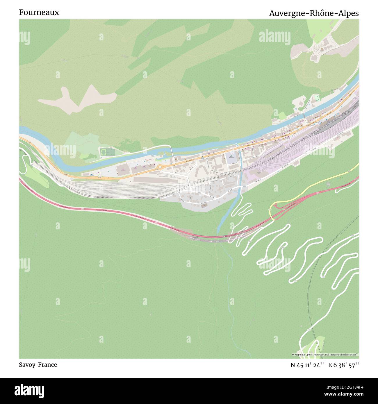 Fourneaux, Savoy, France, Auvergne-Rhône-Alpes, N 45 11' 24'', E 6 38 ...