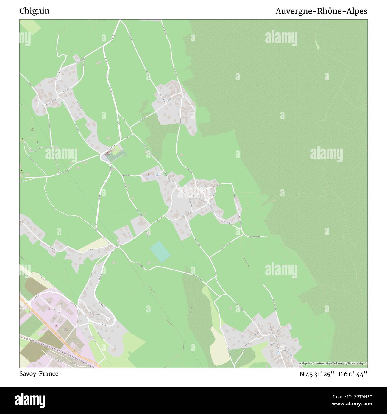 Chignin, Savoy, France, Auvergne-Rhône-Alpes, N 45 31' 25'', E 6 0' 44 ...
